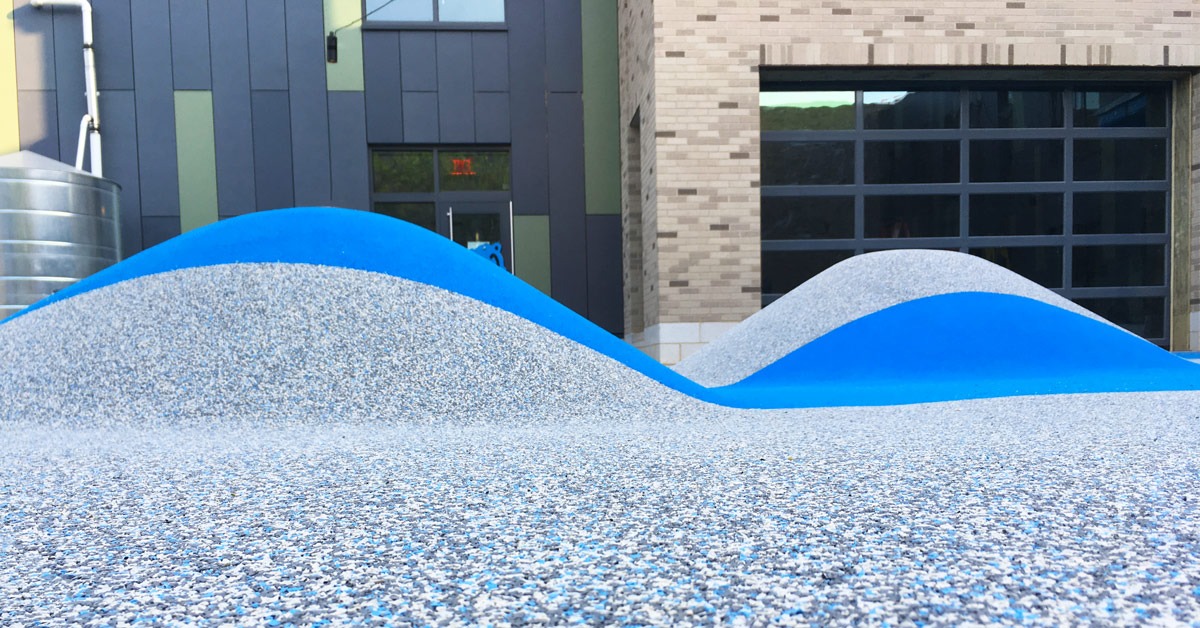 EPDM Playground Surfacing | Poured-in-Place Rubber Flooring