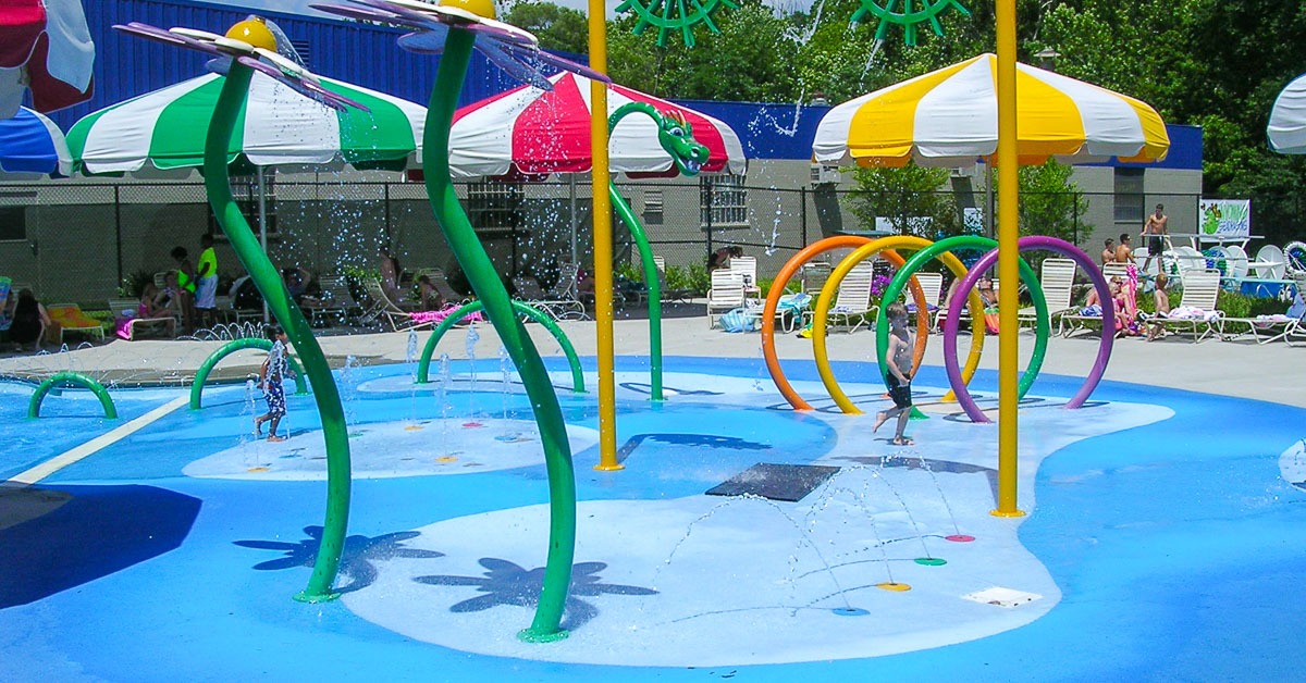 PolySoft | Water Park & Splash Pad Safety Surfacing