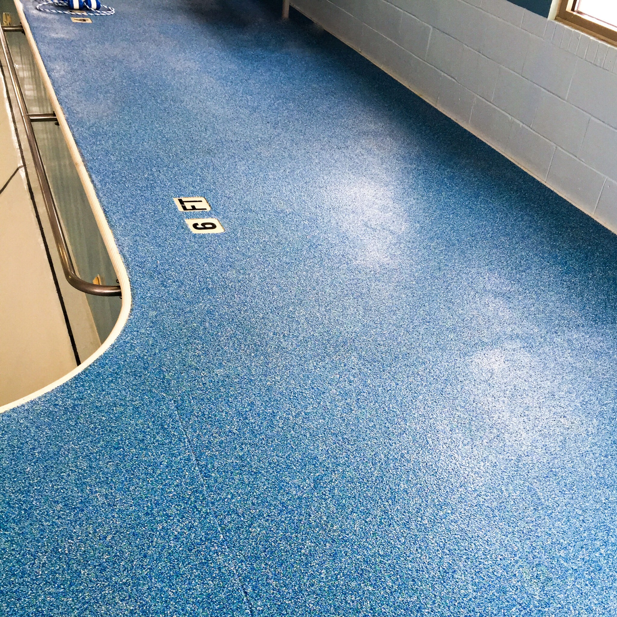 Pool Deck & Locker Room Flooring | Slip-Resistant Surfacing